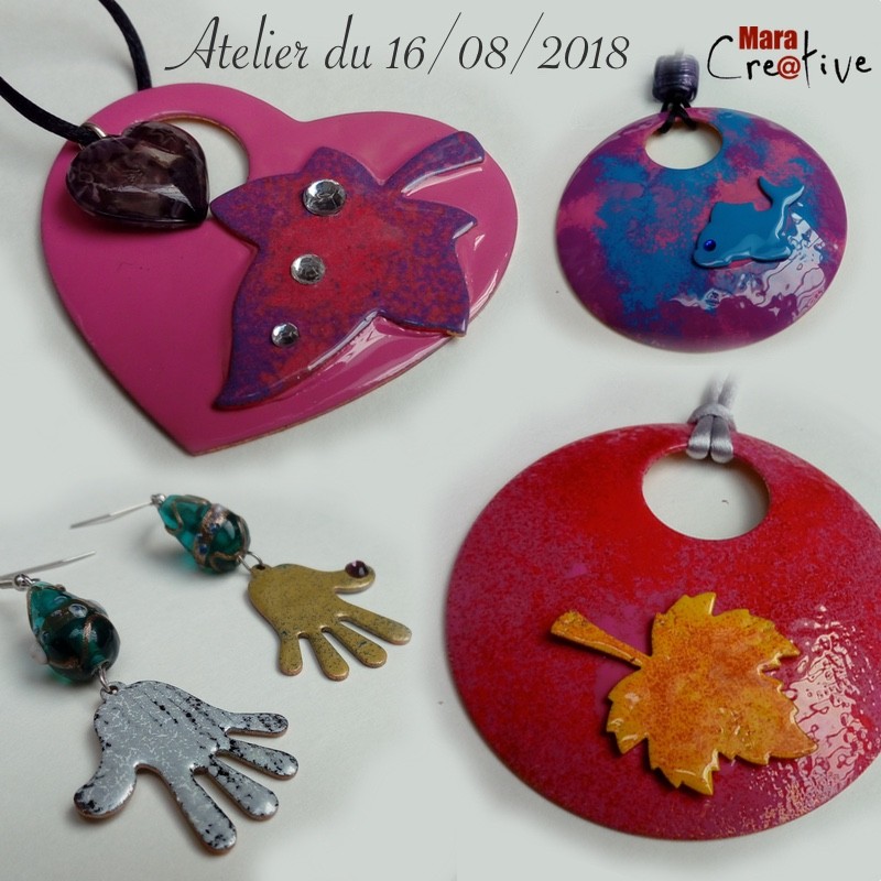 ATELIER: Objets émaillés avec EFCOLOR.